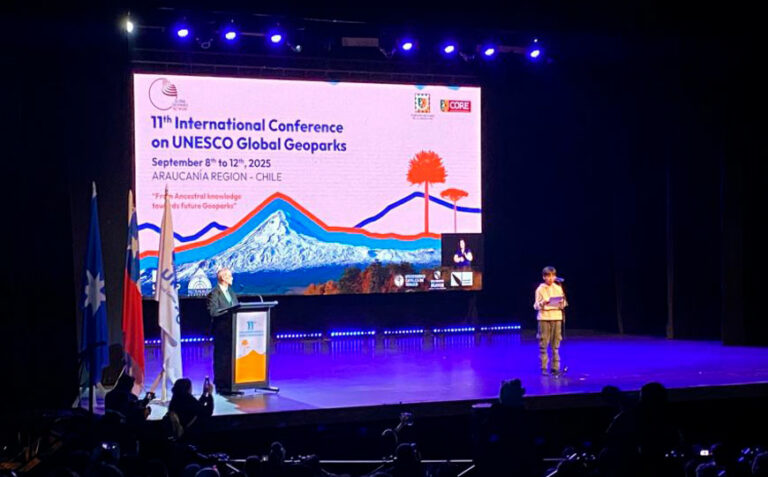 La Araucanía recibió la Conferencia de Geoparques Mundiales de la Unesco